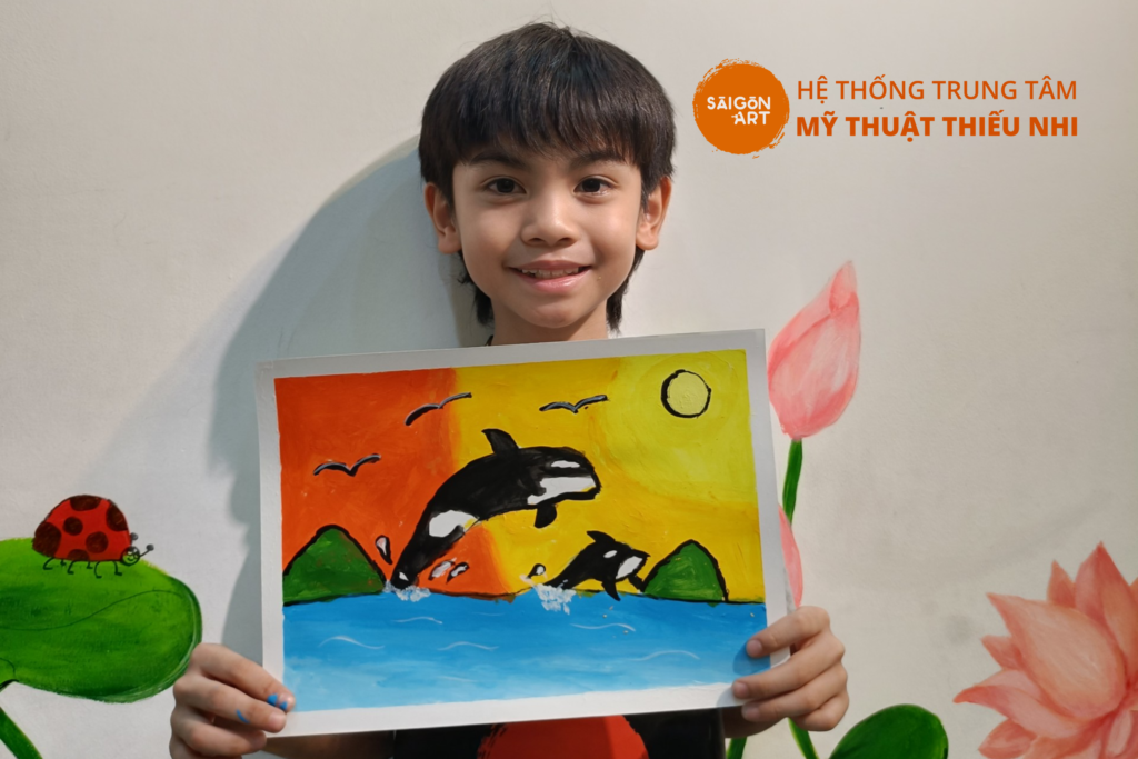 Những tác phẩm nghệ thuật tuyệt vời của học viên Saigon Art - Saigon Art